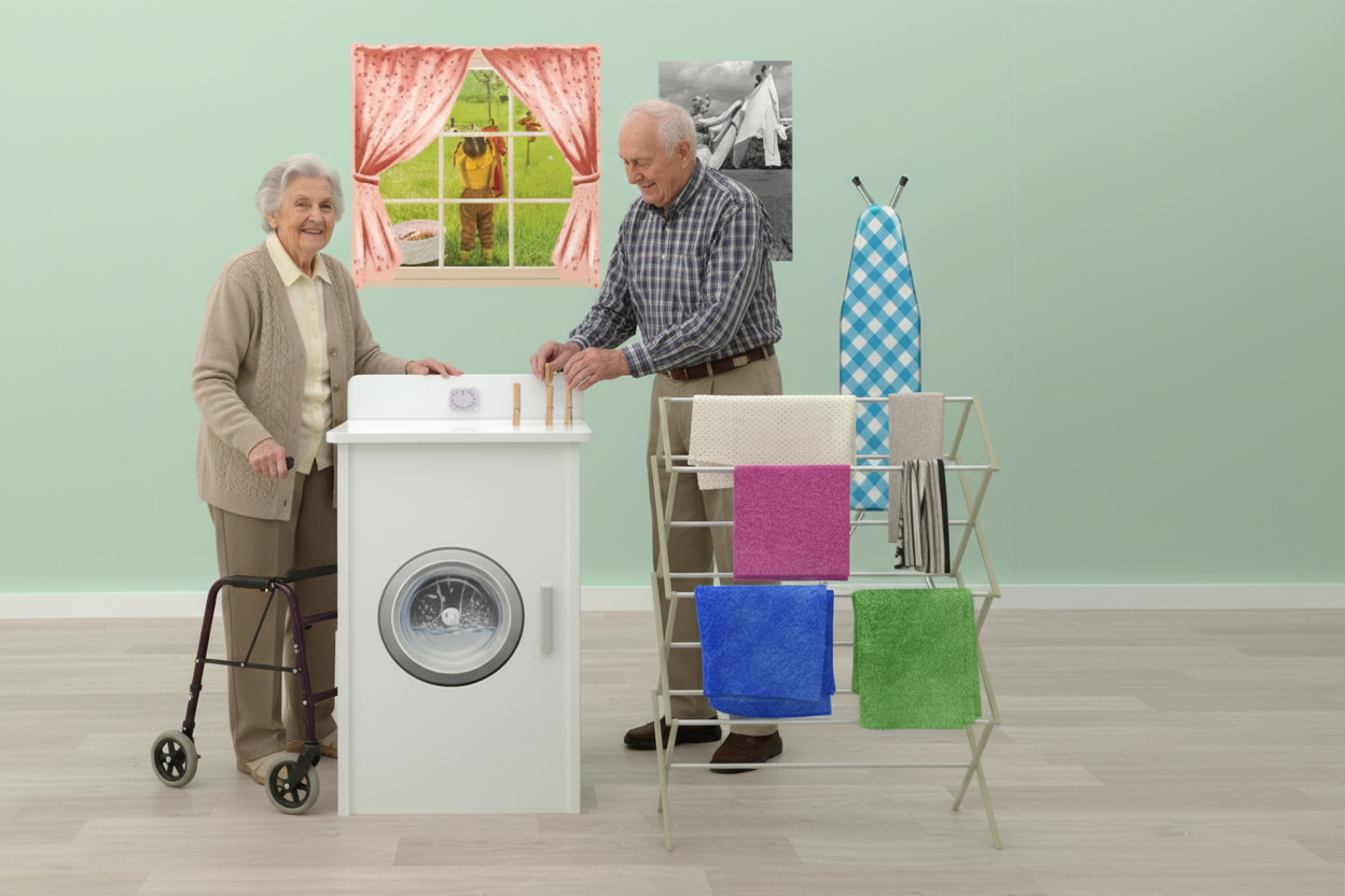 Laundry Life Skills Station - Dementia Care & Memory Therapy ...
