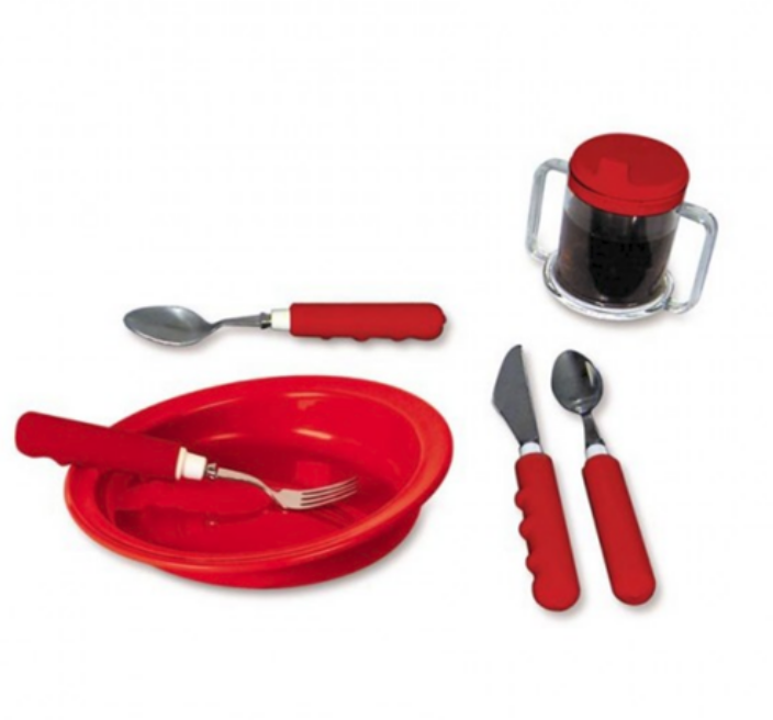 RED Tableware Set - Adaptive Dining Aids for Dementia Care – Ageucation ...