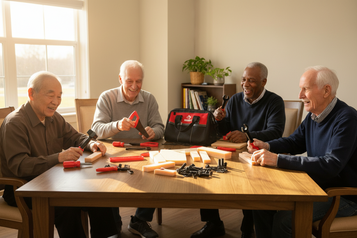 SAFE-T Man Tool Set – Safe Sensory Tool Kit for Dementia Care ...