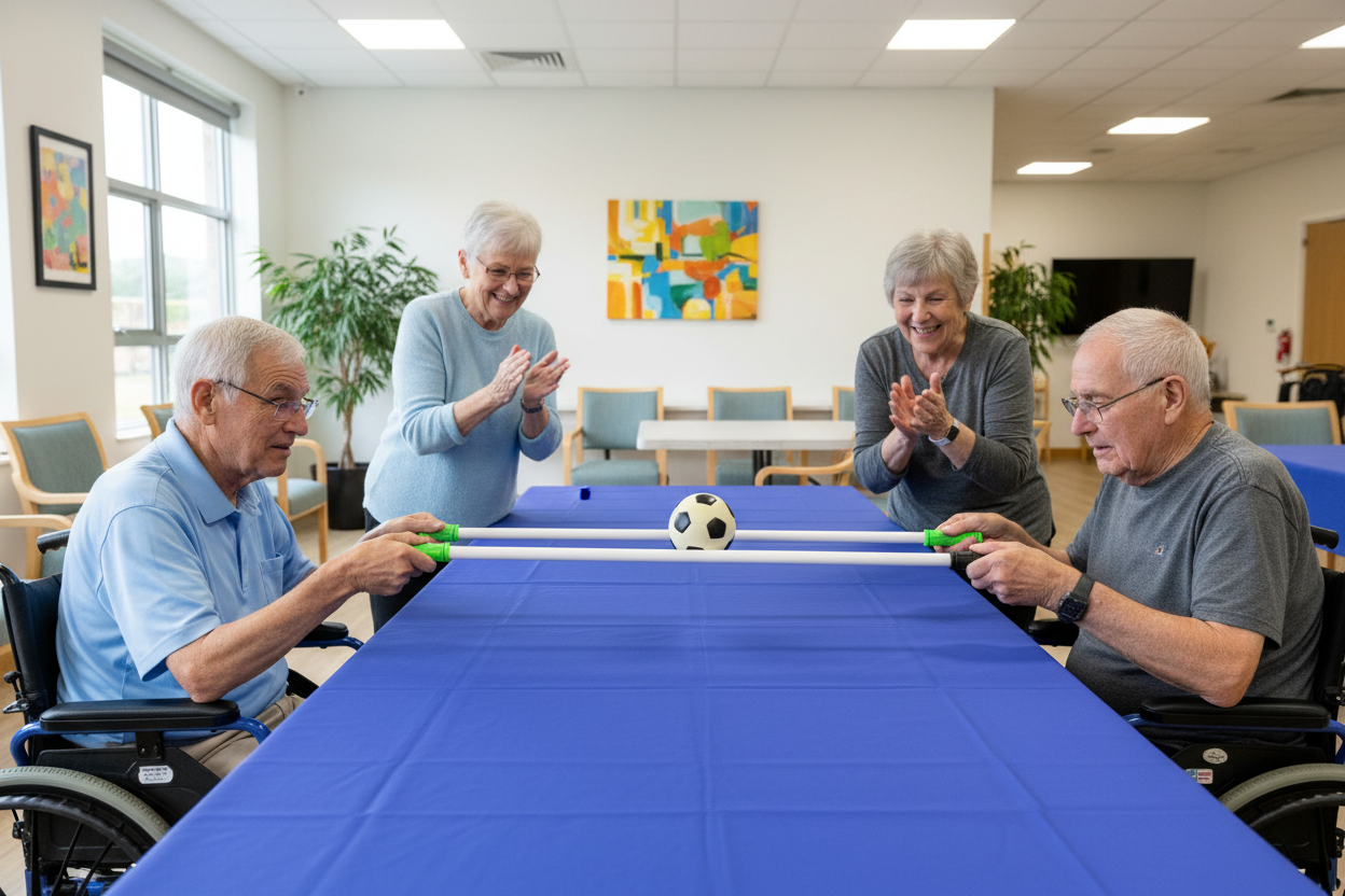 Teamwork Balance Ball Challenge - Dementia Care Group Activity Game ...